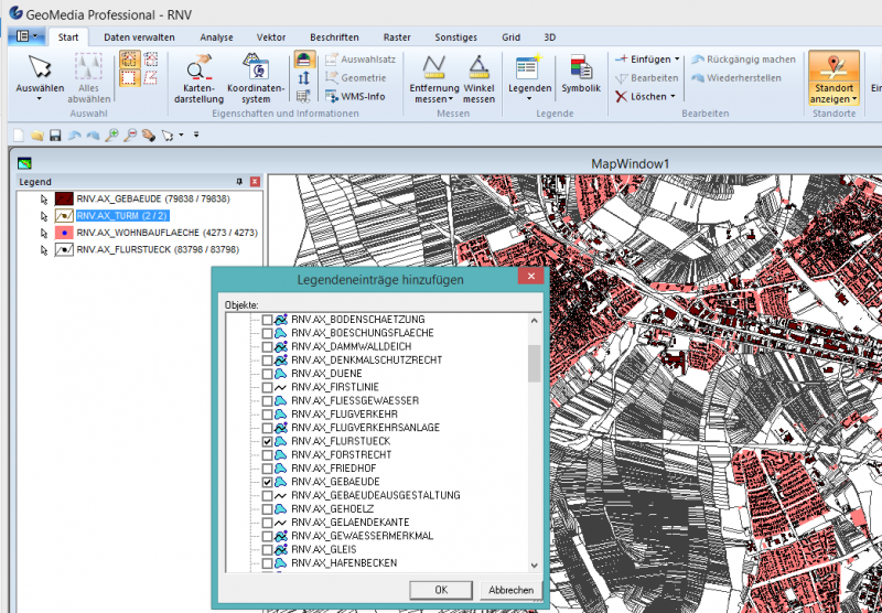 GMSC-K Daten in GeoMedia Pro Anzeigen, Erfassen und Bearbeiten ...