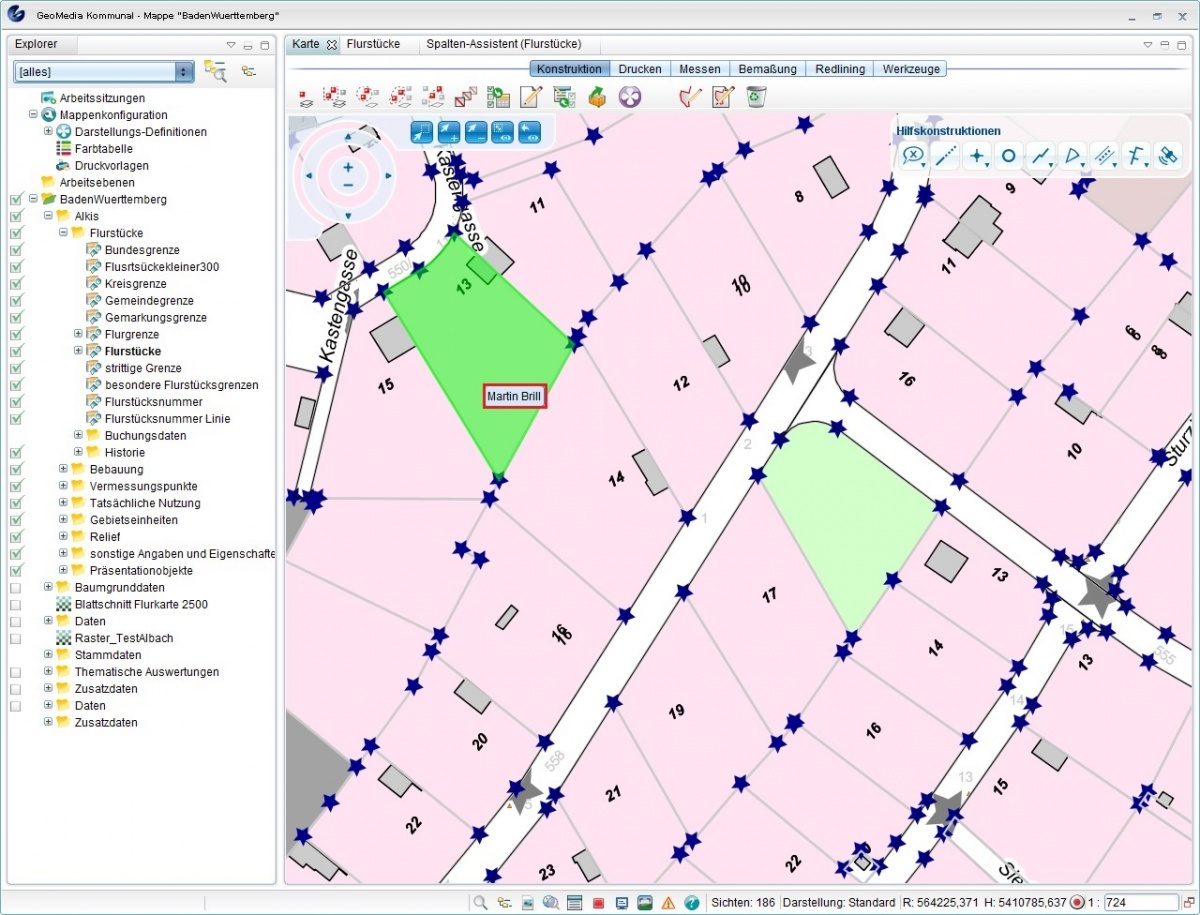 Datenstruktur – GeoMediaKommunal
