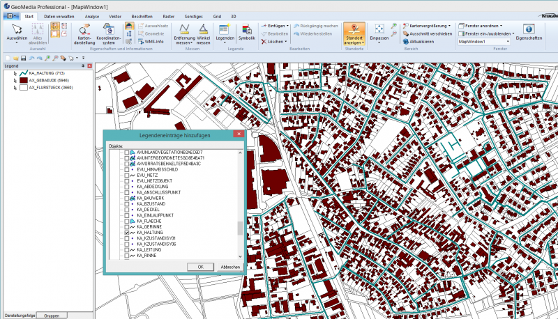 GMSC-K Daten in GeoMedia Pro Anzeigen, Erfassen und Bearbeiten ...